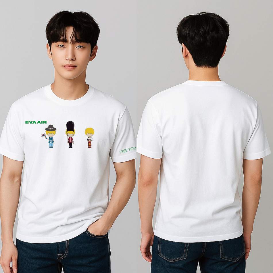 團體服訂做｜空服主題精梳棉T-shirt｜公司制服推薦款-大西洋團體服